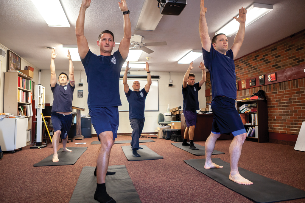 Yoga for First Responders - Henderson Family Magazine